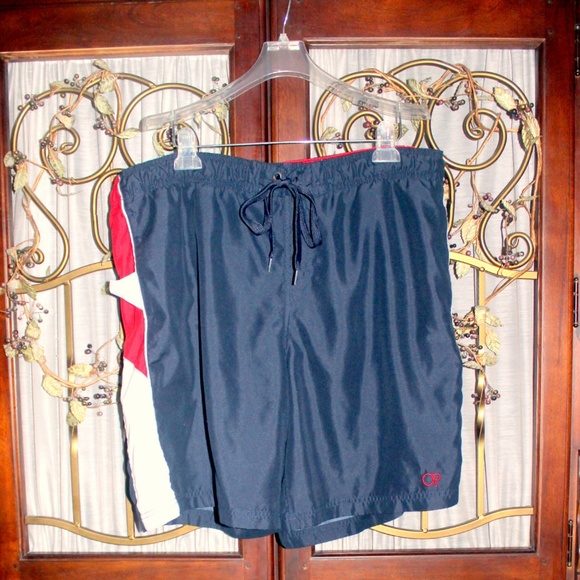 OP | Swim | Op Mens Red White Blue Swim Trunksxl 442 | Poshmark